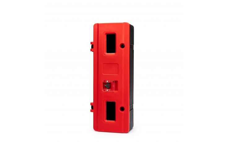 Large single extinguisher cabinet with key lock | Rotationally-Moulded ...